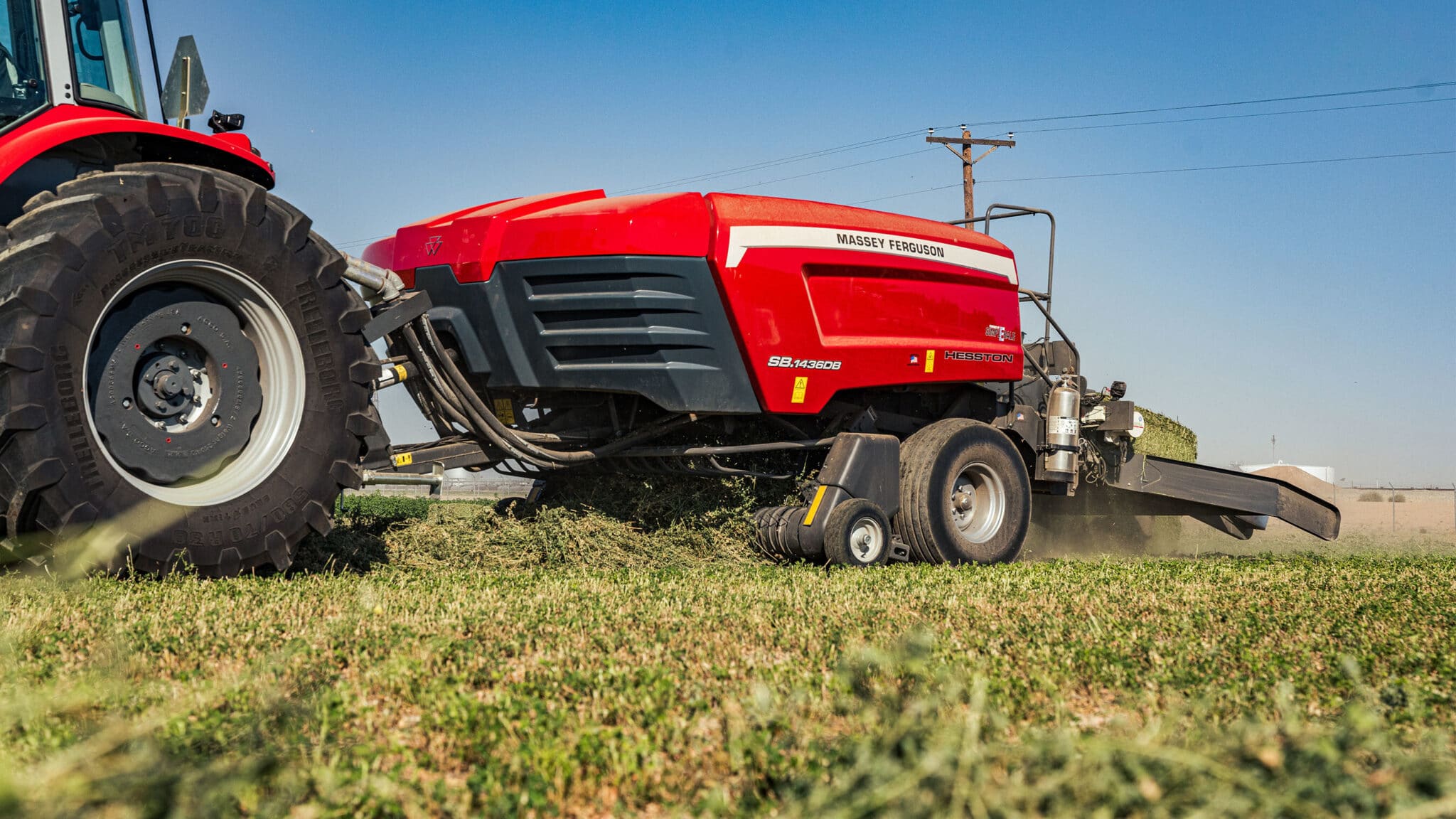 Massey Ferguson Unveils SB.1436DB Small Square Baler