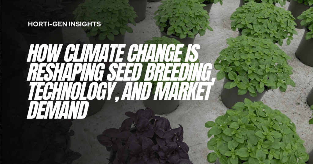 Seed Selection & Breeding: Innovations & Climate Change